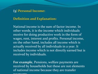 National income final | PPT