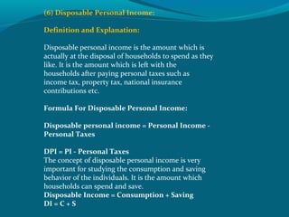 National income final | PPT
