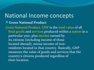 National income final | PPT