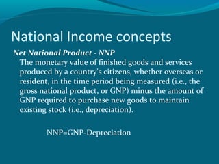 National income final | PPT