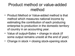 National income measurement | PPT