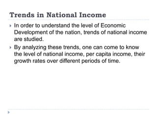 National income of india | PPTX