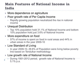 National income of india | PPTX