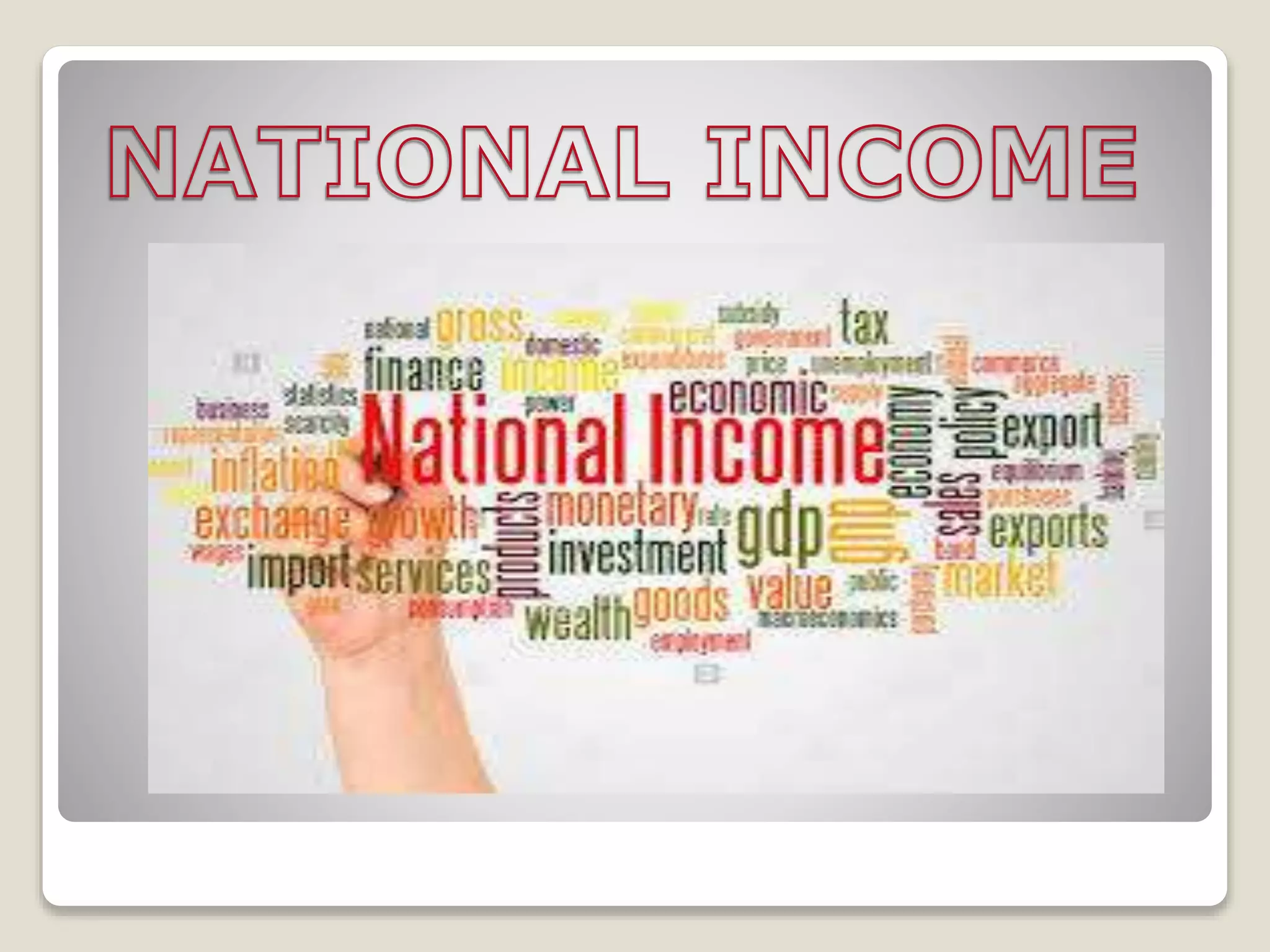 National income | PPTX