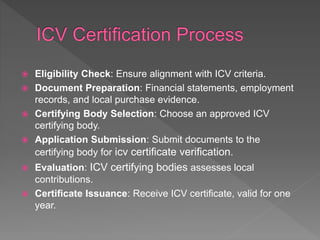 National in country value certificate ( ICV certificate.pptx