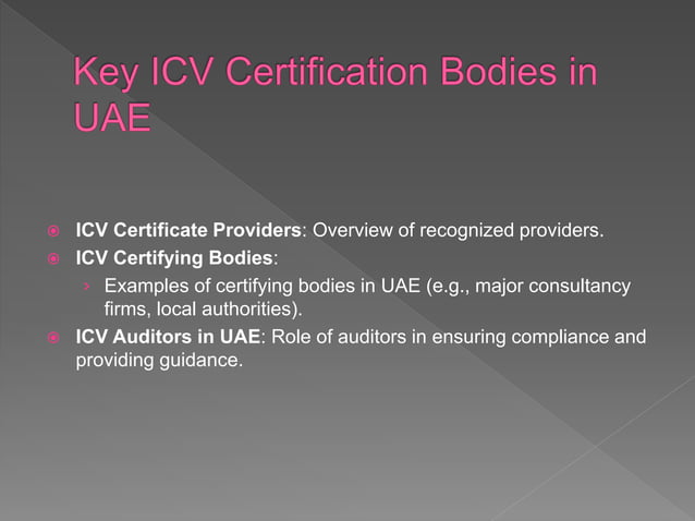 National in country value certificate ( ICV certificate.pptx | Business ...