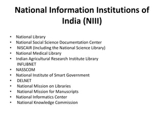 National information infrastructure (nii) | PPT