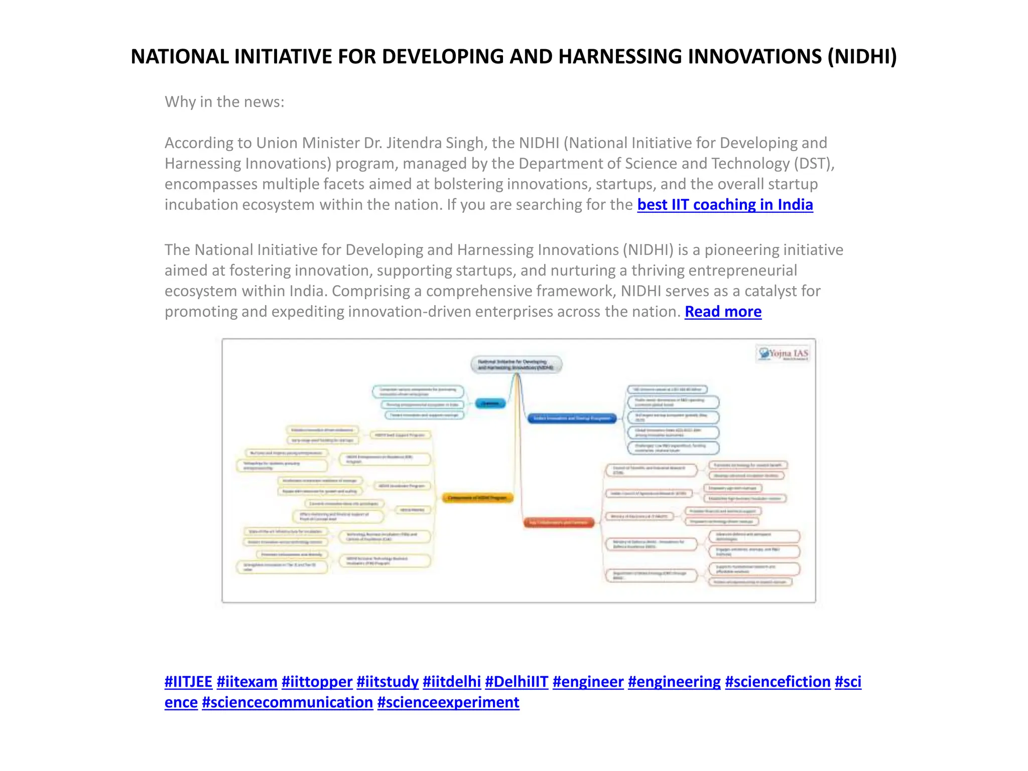 NATIONAL INITIATIVE FOR DEVELOPING AND HARNESSING INNOVATIONS (.pptx