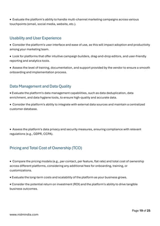 NATIONAL INSTITUTE OF DIGITAL 3MARKETING | PDF | Email | Internet