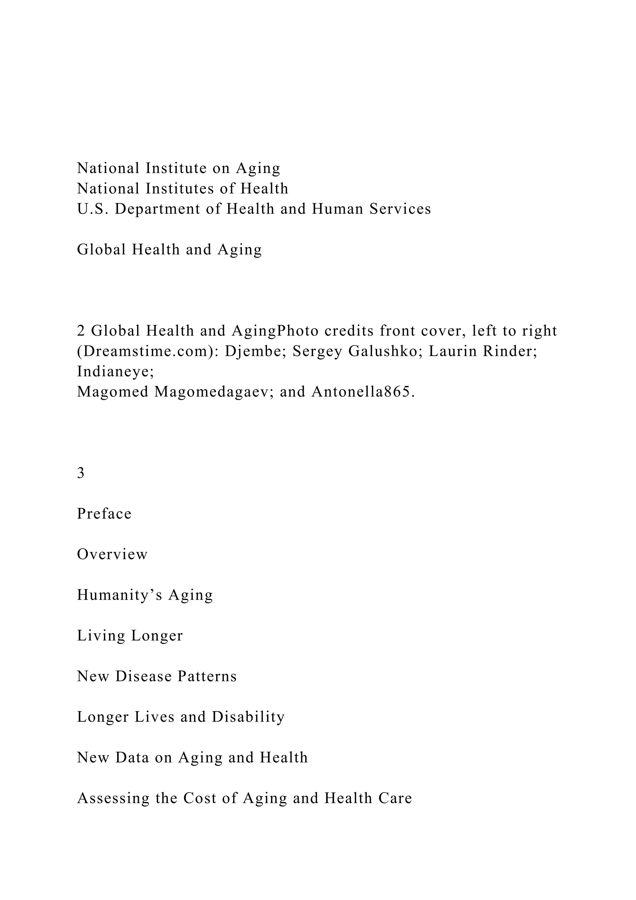 National Institute on AgingNational Institutes of HealthU..docx