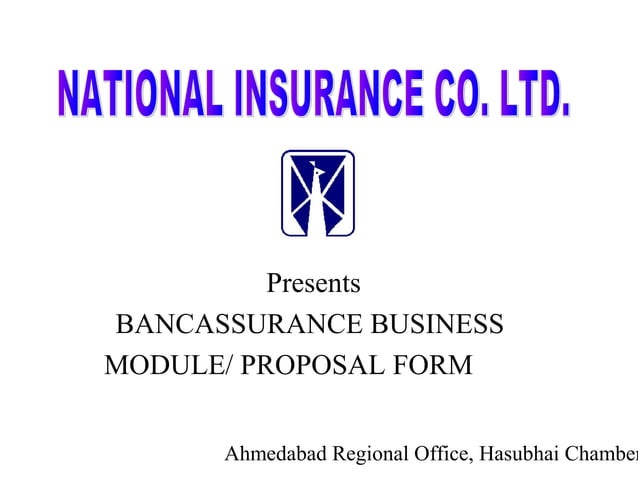 National insurance co. ltd. | PPT