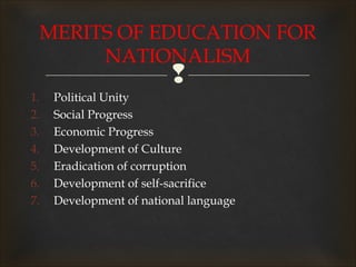 National integration | PPT