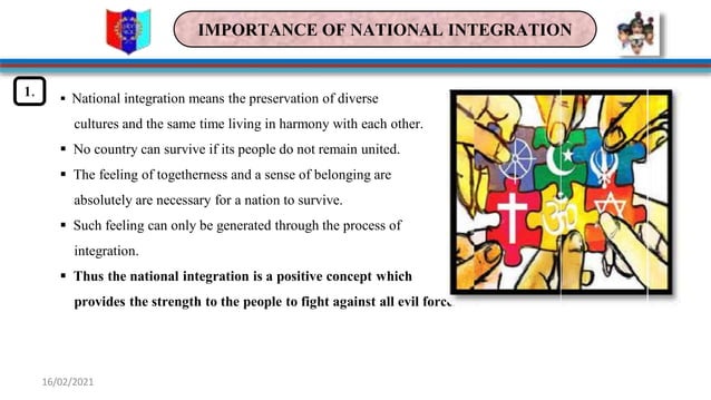 National Integration.pptx | Hinduism | Religion & Spirituality