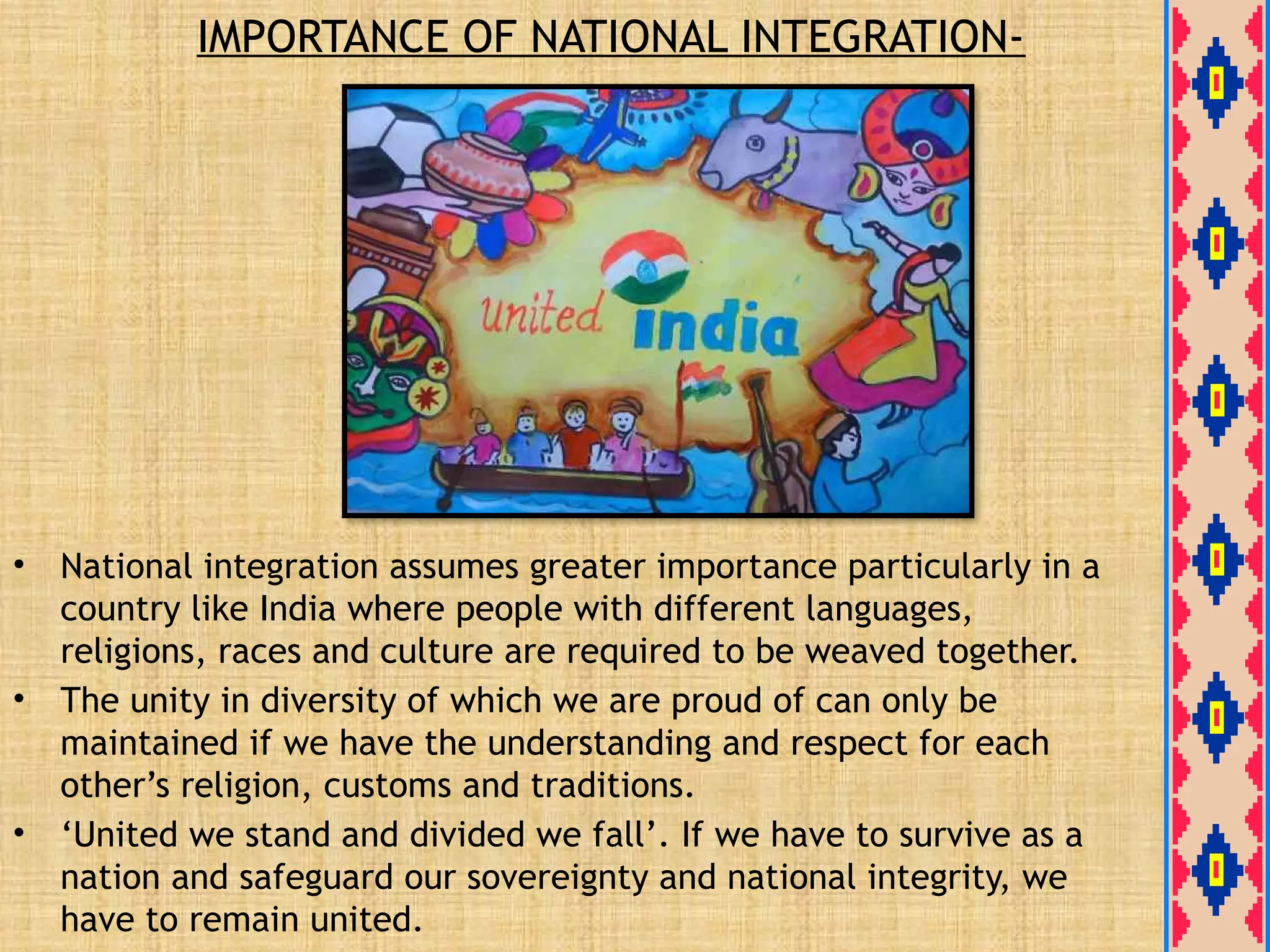 National integration and awareness powerpoint | PPTX