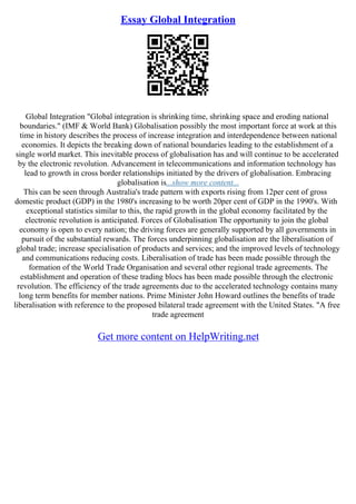 National Integration Essay | PDF