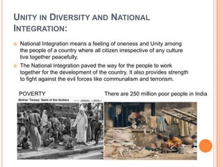 National Integration Of India | PPTX