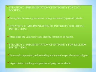 National integrity | PPTX