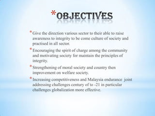 National integrity | PPTX