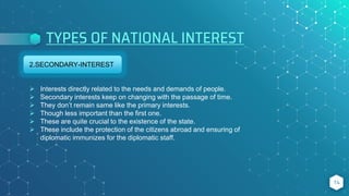 Introduction to National Interest, it's Nature, Definition, and Types ...