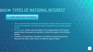 Introduction to National Interest, it's Nature, Definition, and Types ...