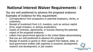 Unlocking the Secrets to National Interest Waiver Green Cards! | PPTX
