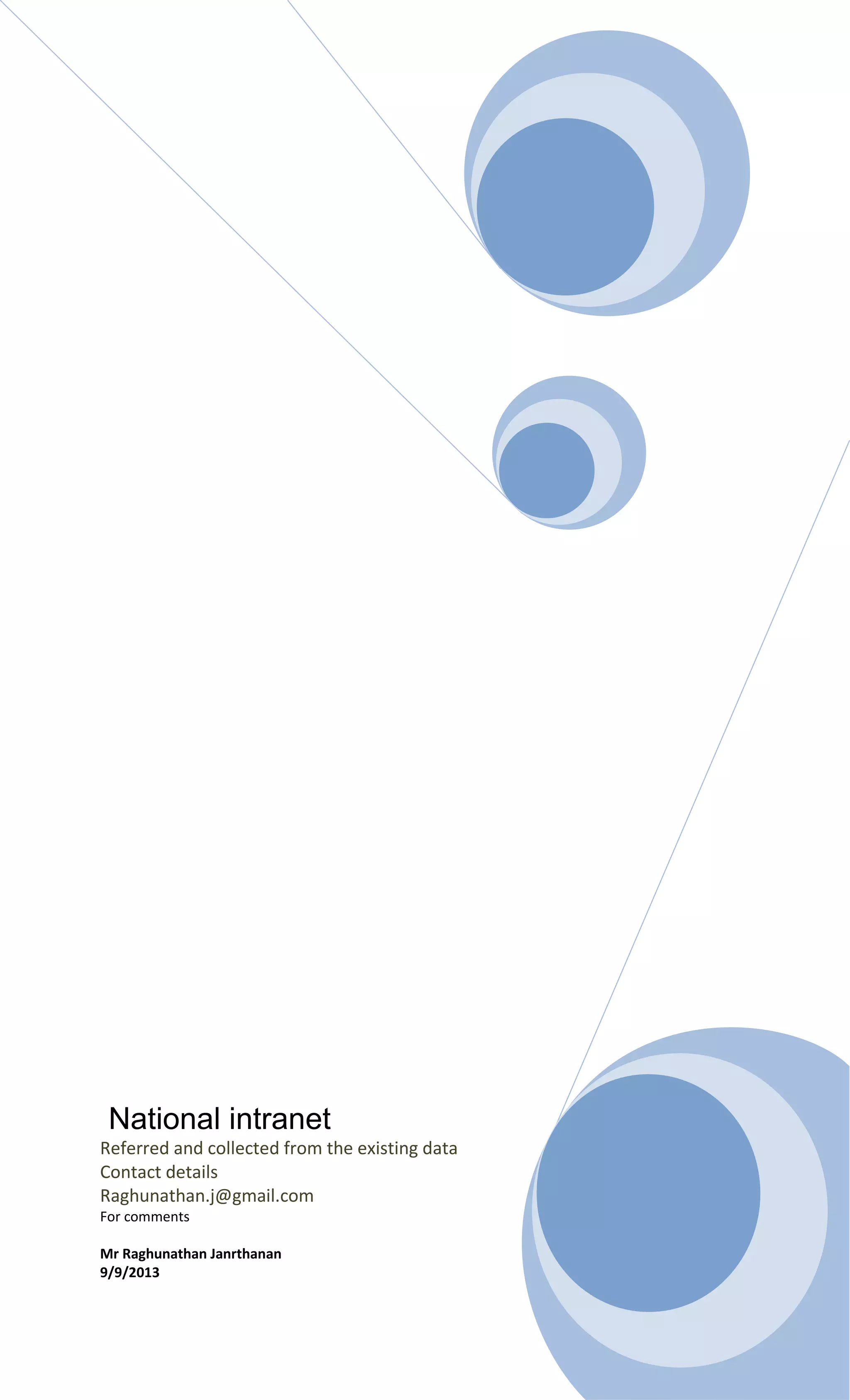 National intranet | PDF