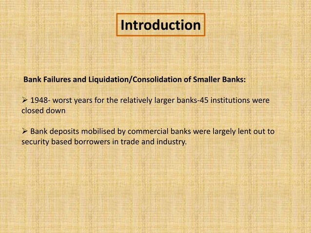 Nationalisation of banks in india | PPTX