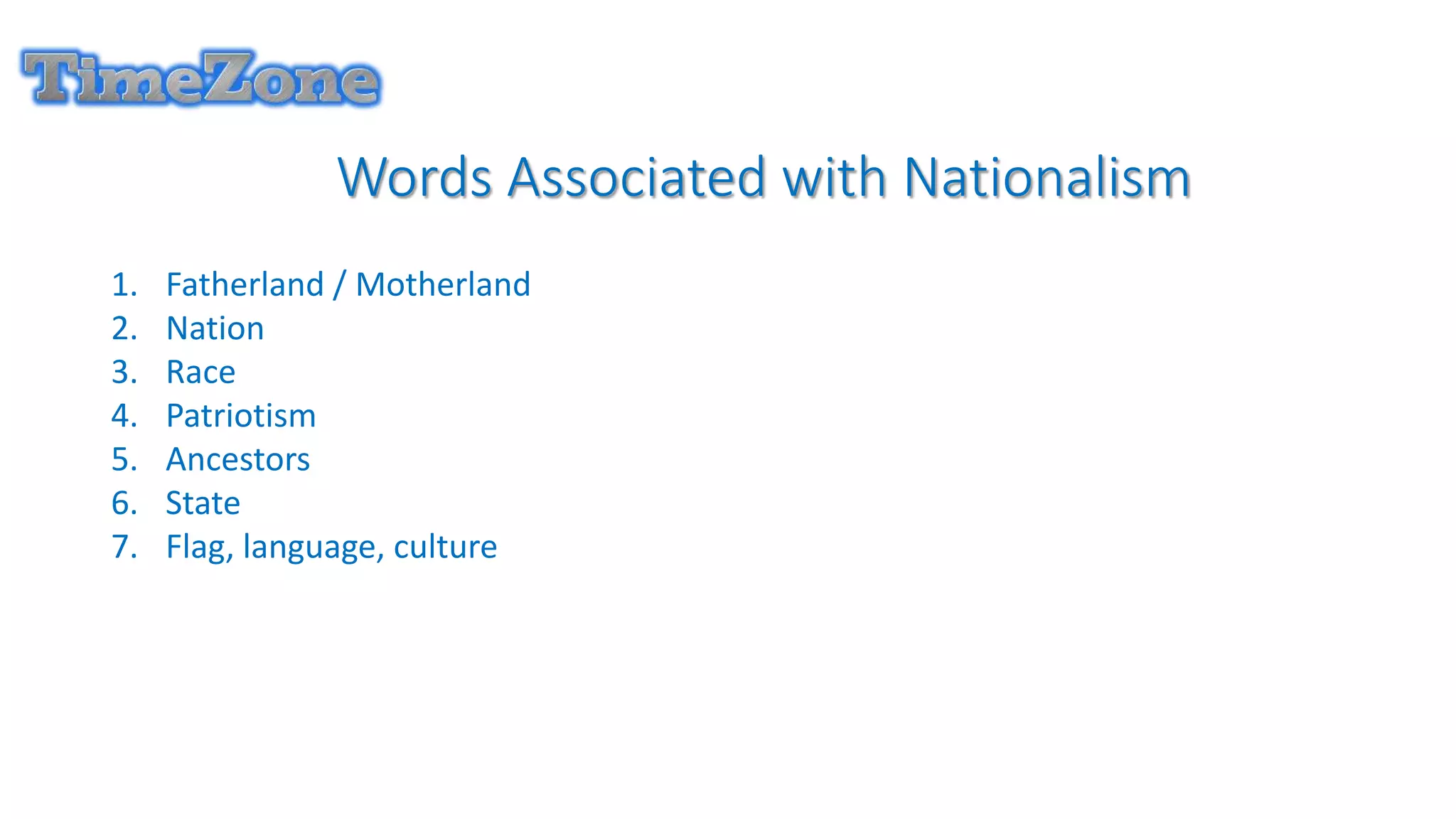 Nationalism | PPTX