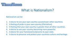 Nationalism | PPTX