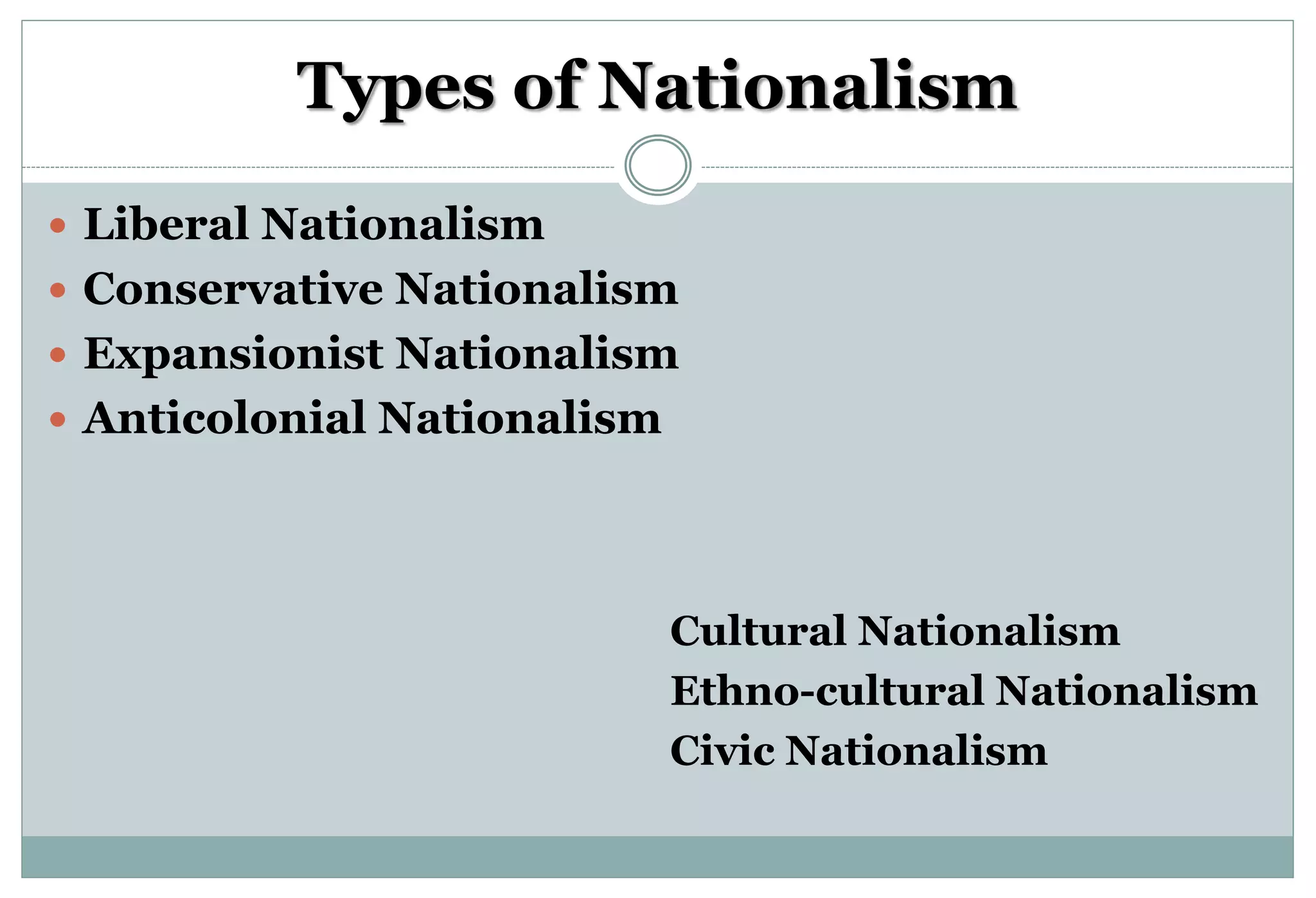 Nationalism | PPTX