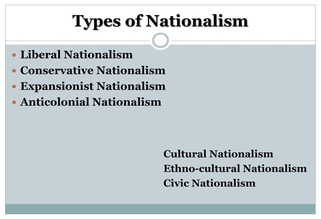 Nationalism | PPTX