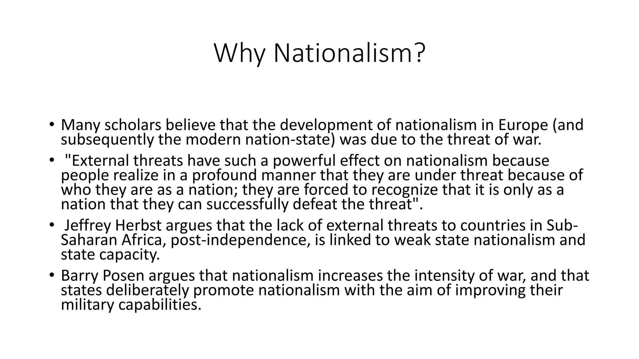 Nationalism | PPTX