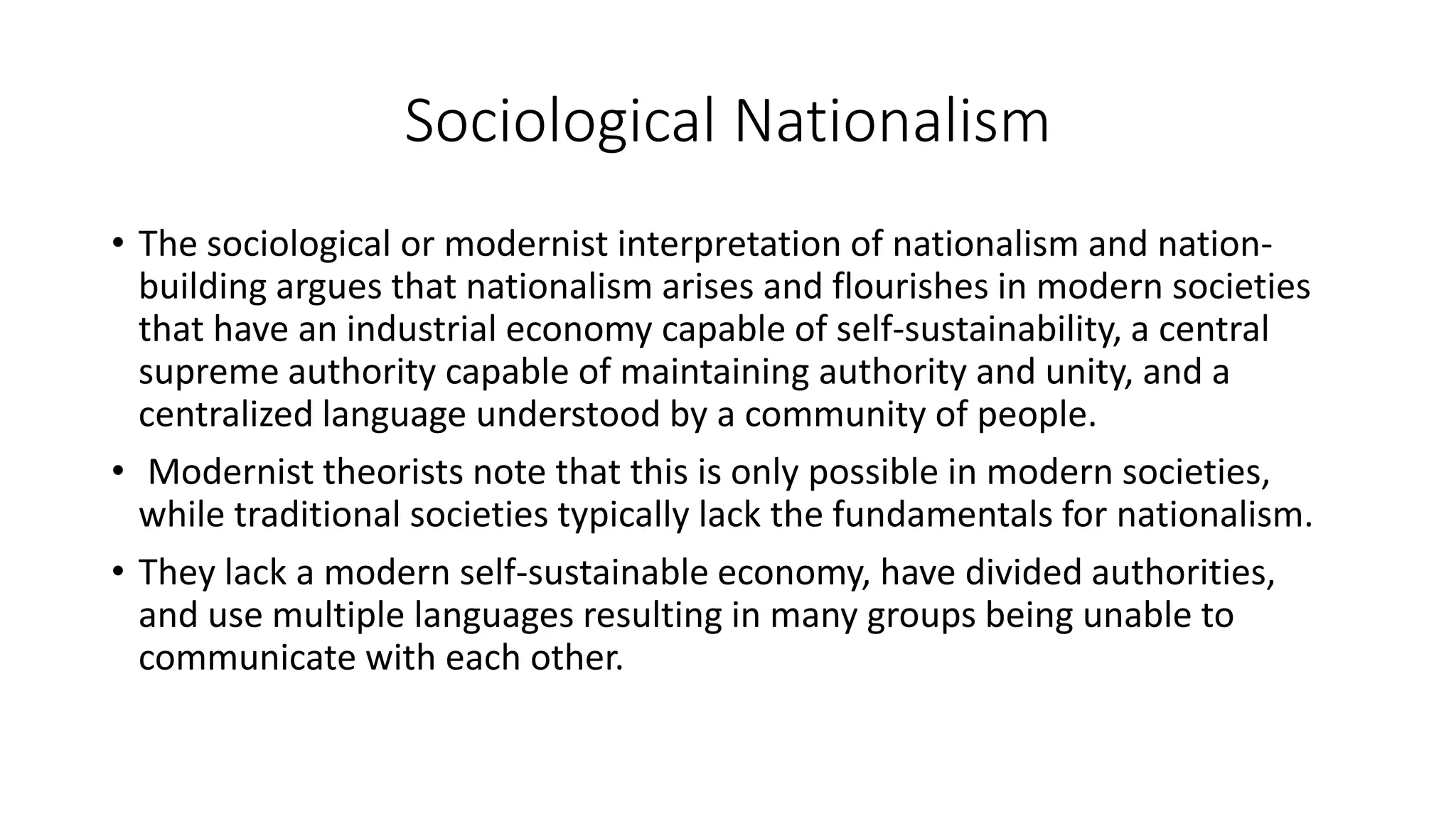 Nationalism | PPTX