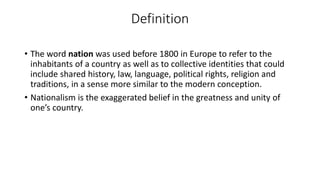Nationalism | PPTX