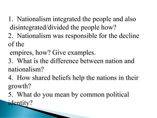 Nationalism 2 | PDF