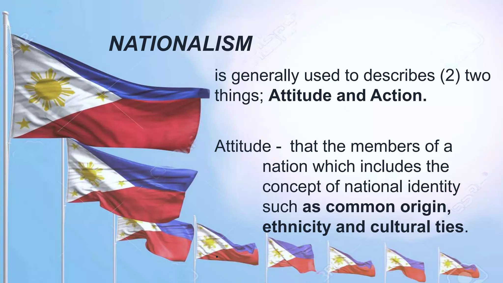 Nationalism and Patriotism | PPTX