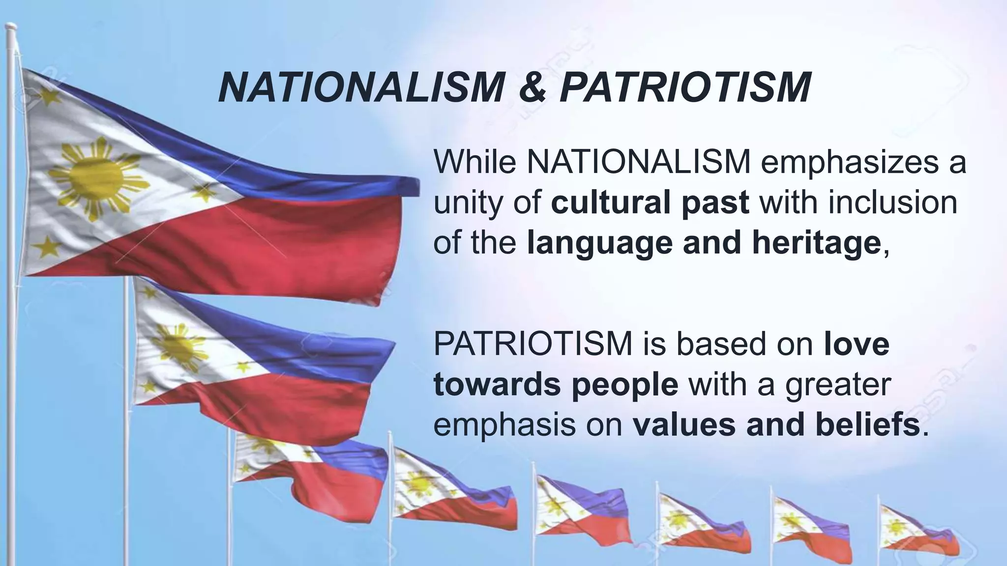 Nationalism and Patriotism | PPTX
