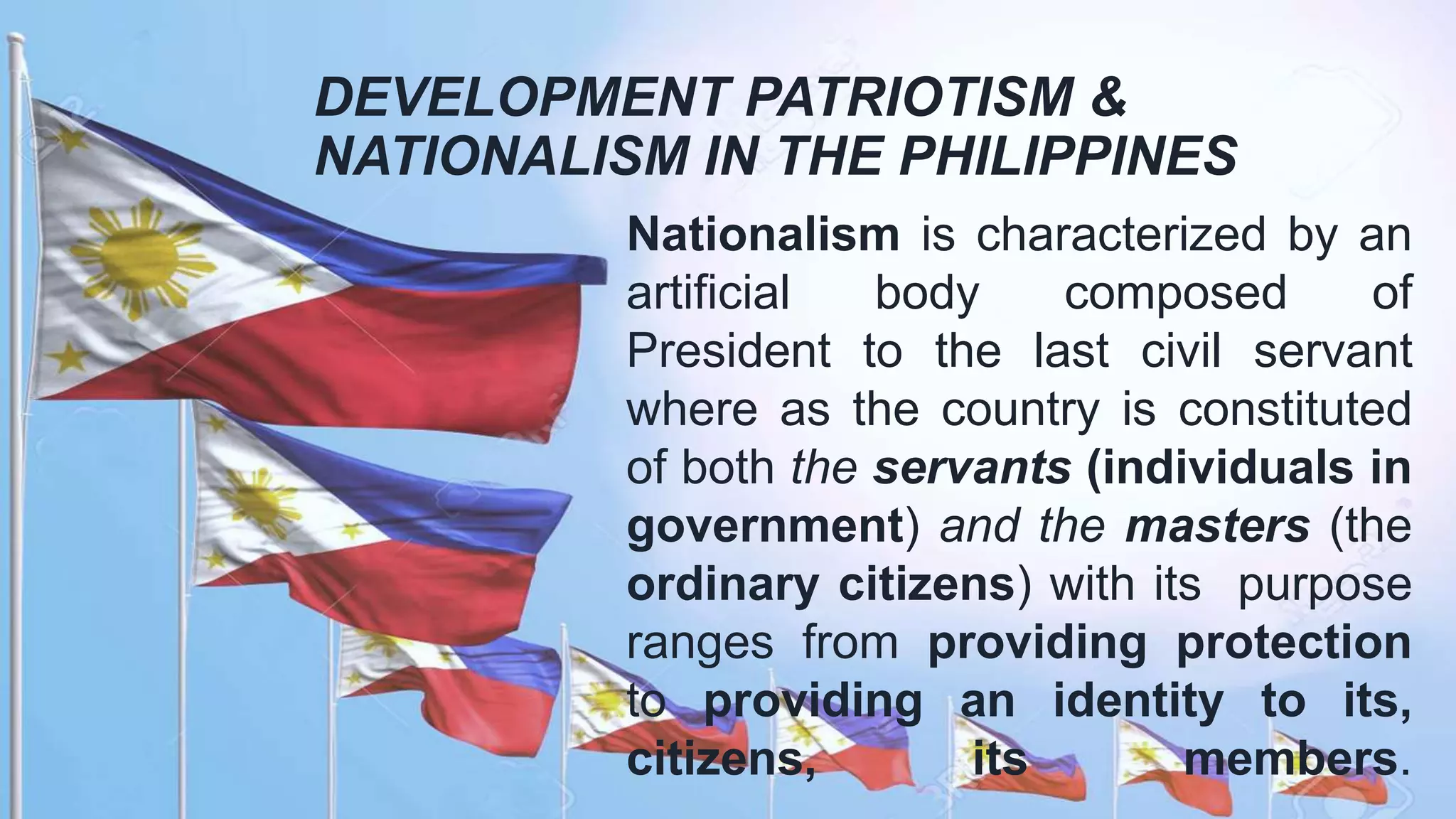 Nationalism and Patriotism | PPTX
