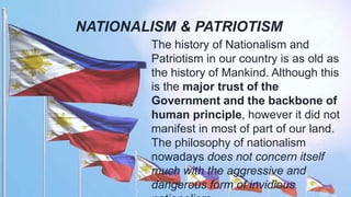 Nationalism and Patriotism | PPTX