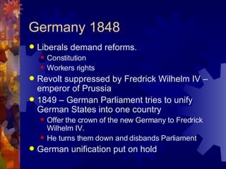 Nationalism &amp; Revolutions 1800s | PPT