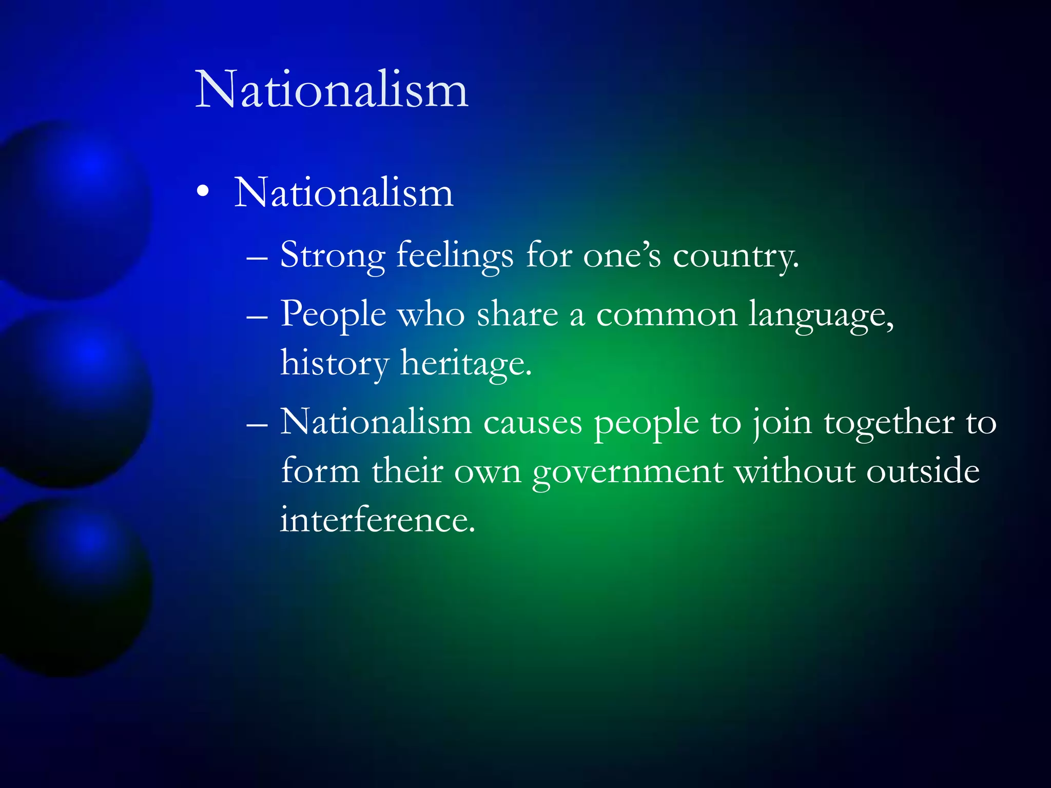 Nationalism (1) | PPT