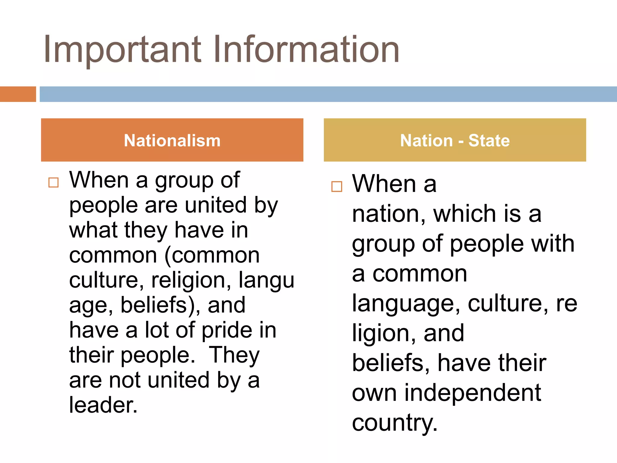 Nationalism and industrial revolution test review | PPTX | Educational ...