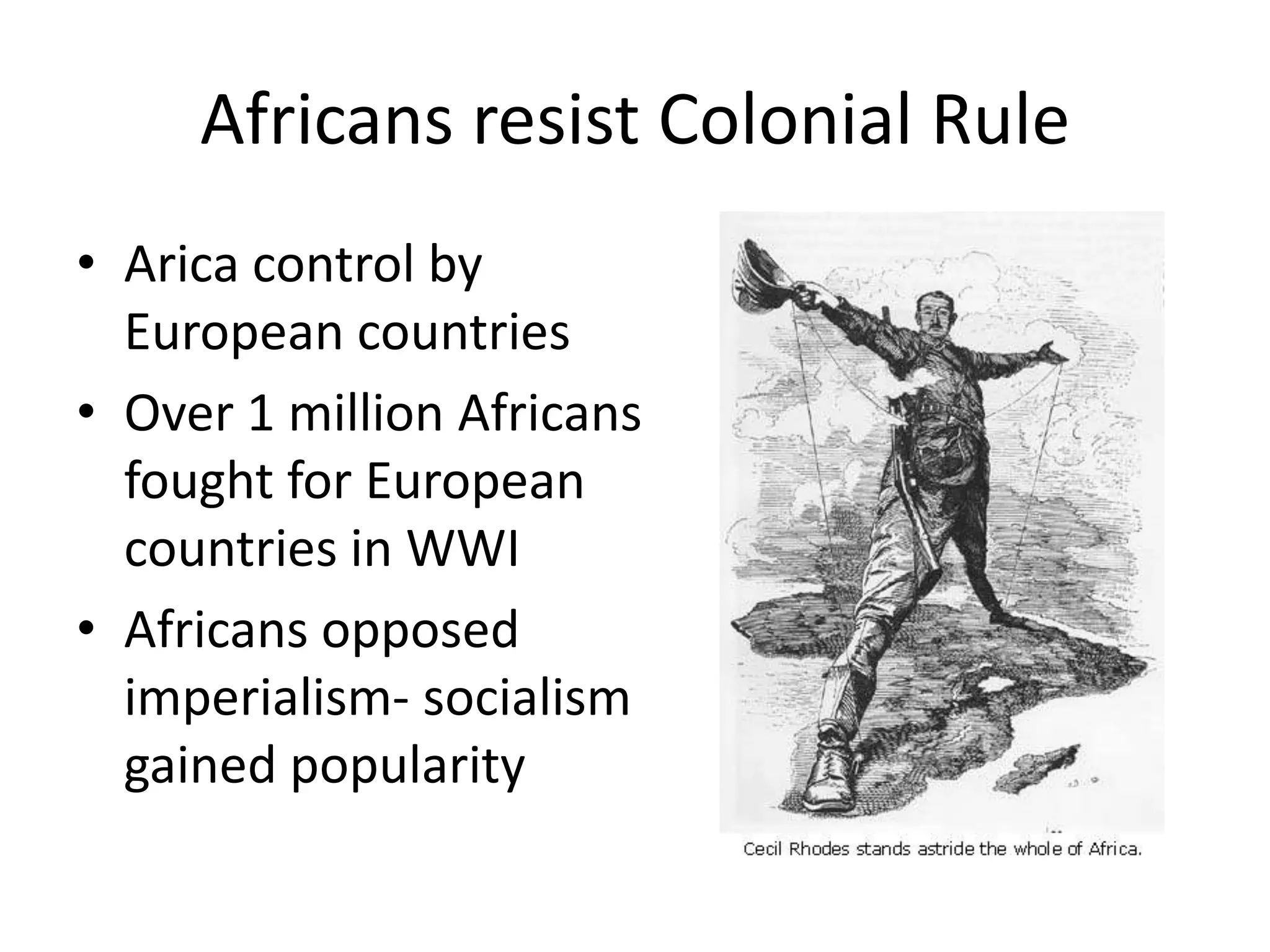 Nationalism in africa and the middle east | PPTX