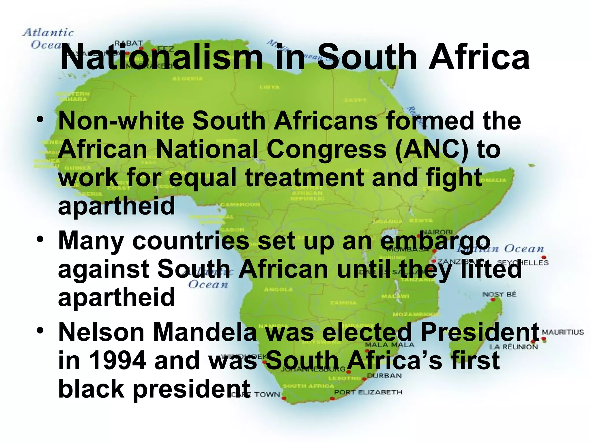 Nationalism in african history | PPT