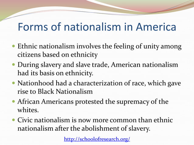 Nationalism in america | PPT