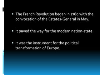 Nationalism In Europe PPT | PPTX