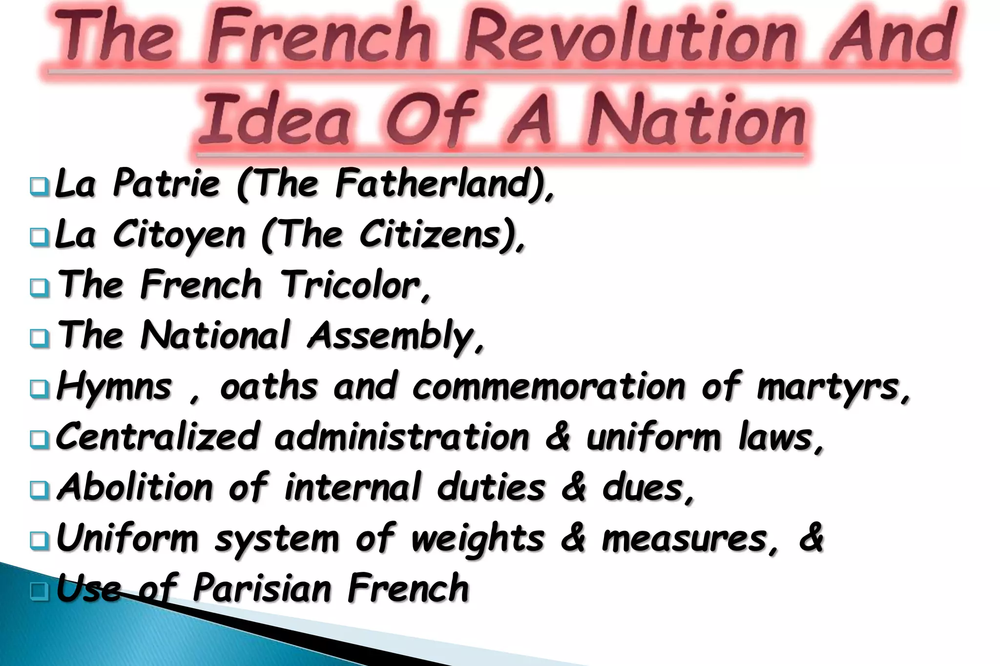 Nationalism in europe | PPTX