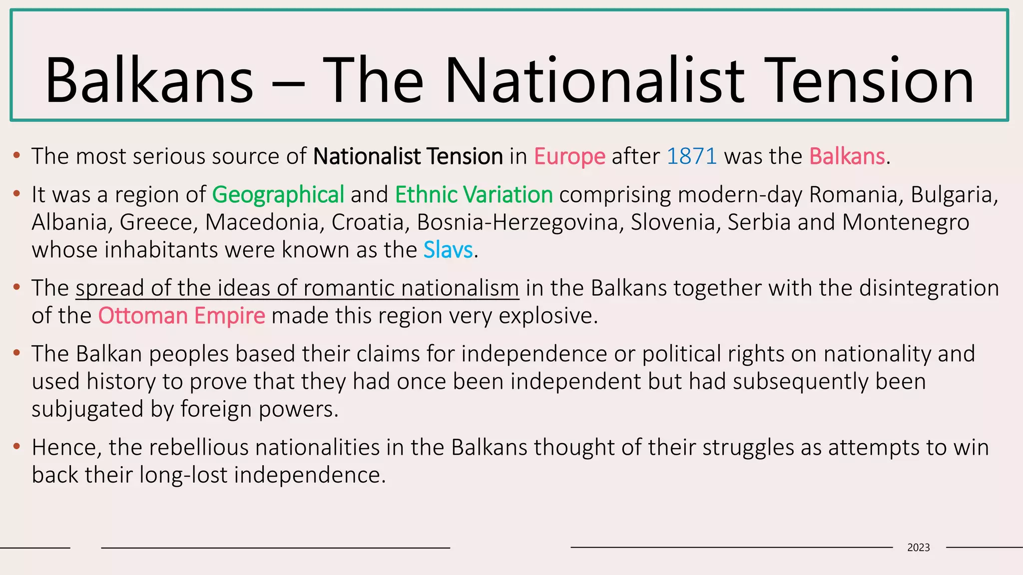Nationalism In Europe Class - 10th | PPTX