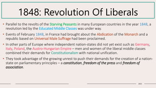 Nationalism In Europe Class - 10th | PPTX