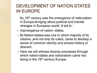 NATIONALISM IN EUROPE.pptx